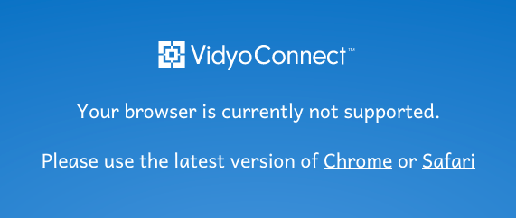 static.platform.vidyo.io - VidyoConnect is incompatible with Firefox ...