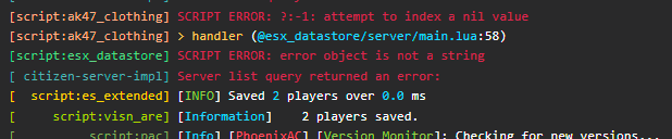 attempt to index a nil value. · Issue #1 · MenanAk47/ak47_clothing · GitHub