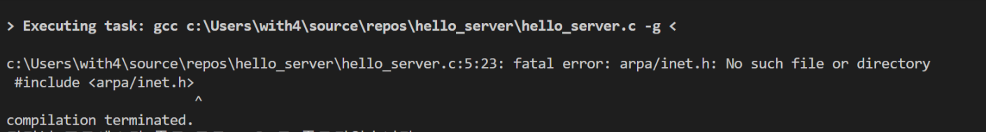 Can't compile with "arpa/inet.h" · Issue #2457 · microsoft/vscode-cpptools · GitHub