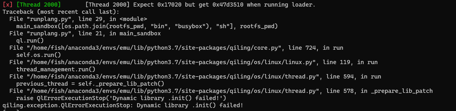 run arm thumb binary error · Issue #753 · qilingframework/qiling · GitHub