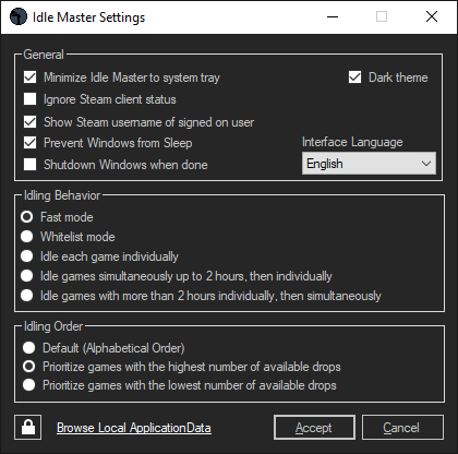 [BUG] Taking 10+hr for a single card · Issue #403 · JonasNilson/idle_master_extended · GitHub