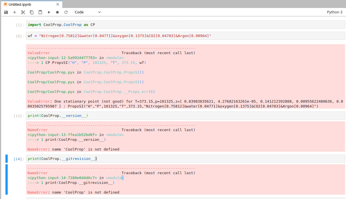 Gas mixture properties · Issue #1909 · CoolProp/CoolProp · GitHub