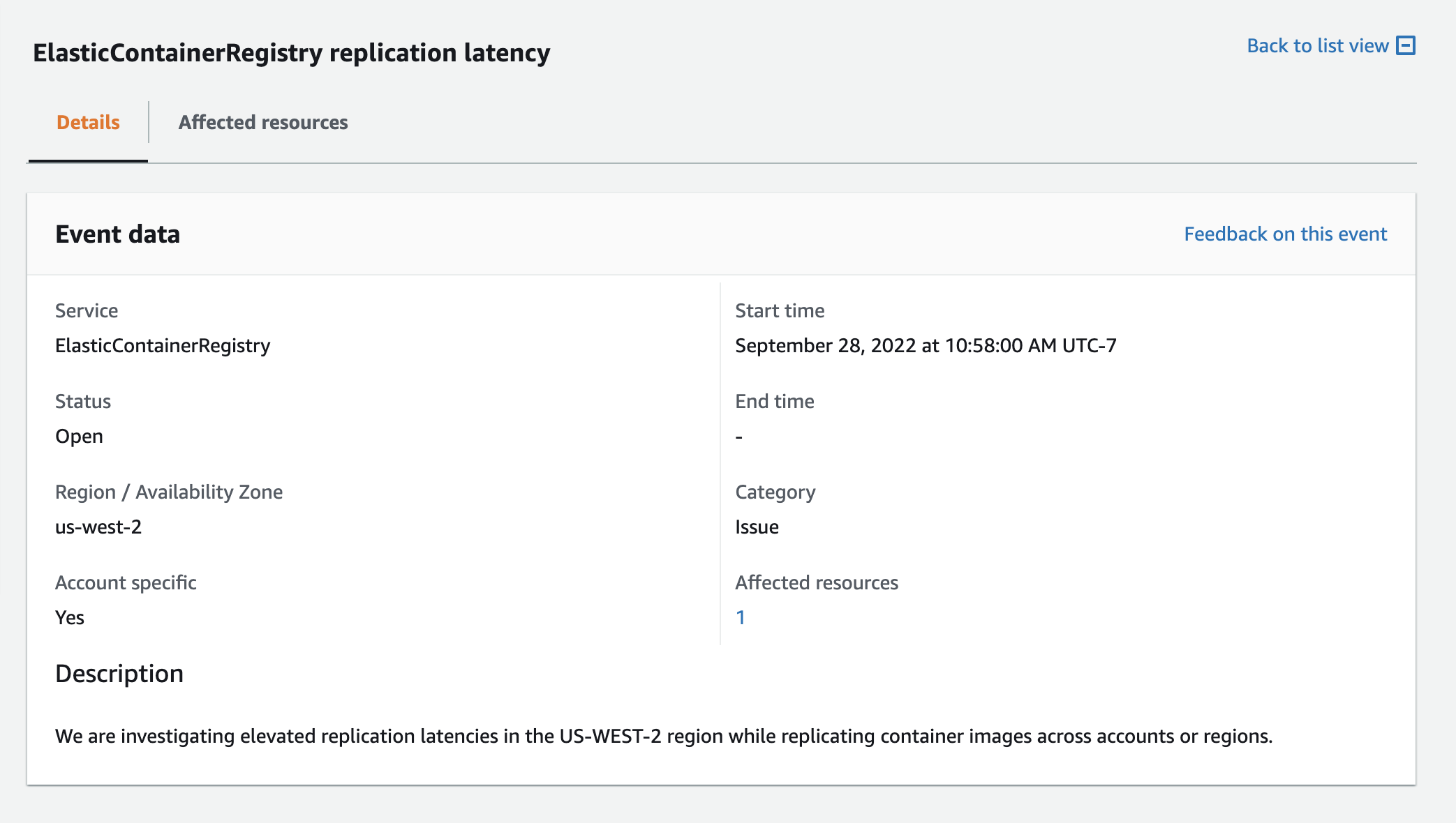 [ECR] [request]: Documented SLO/SLA for ECR Replication · Issue #1664 · aws/containers-roadmap ...