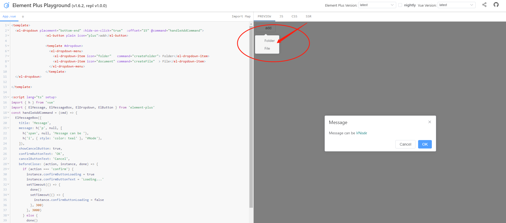[Bug Report] [Component] [dropdown] 点击下拉菜单项, 当弹出输入框时, 下拉菜单出现反复的隐藏和显示 · Issue #7042 · element ...