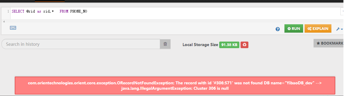 About "com.orientechnologies.orient.core.exception.ORecordNotFoundException" · Issue #8999 ...