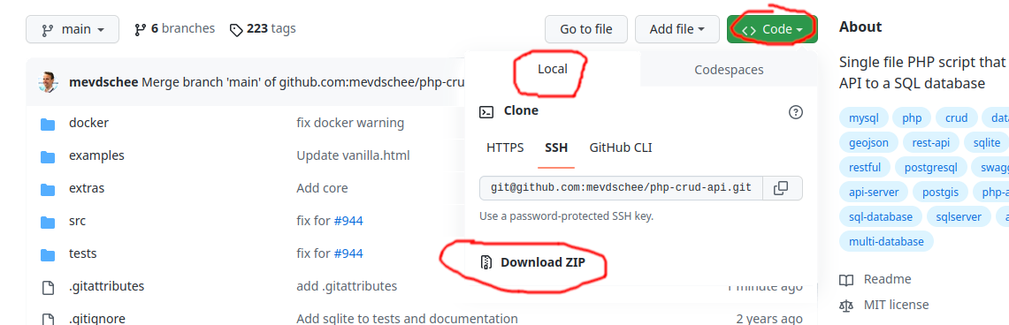 Reduce Packagist footprint · Issue #948 · mevdschee/php-crud-api · GitHub Reduce Packagist footprint · Issue #948 · mevdschee/php-crud-api · GitHub