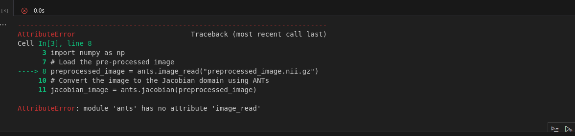 Having trouble installing ANTS. · Issue #490 · ANTsX/ANTsPy · GitHub