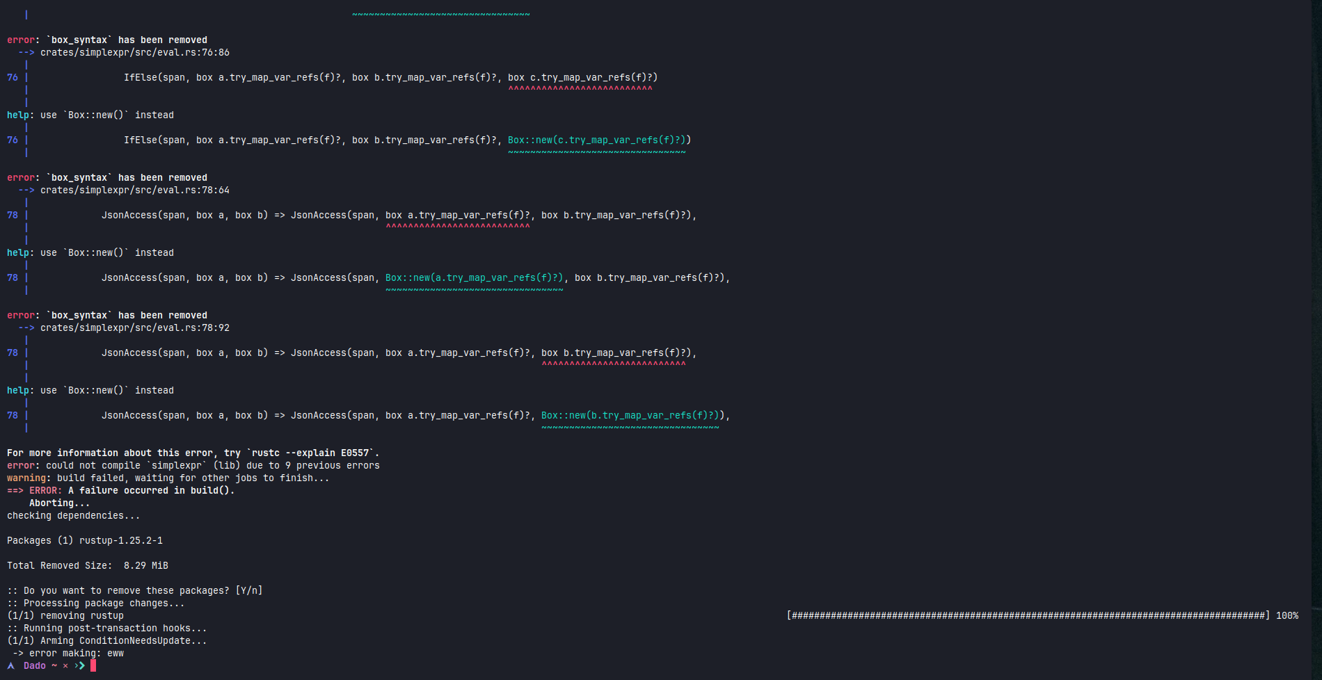 eww not installed from AUR · Issue #47 · gh0stzk/dotfiles · GitHub