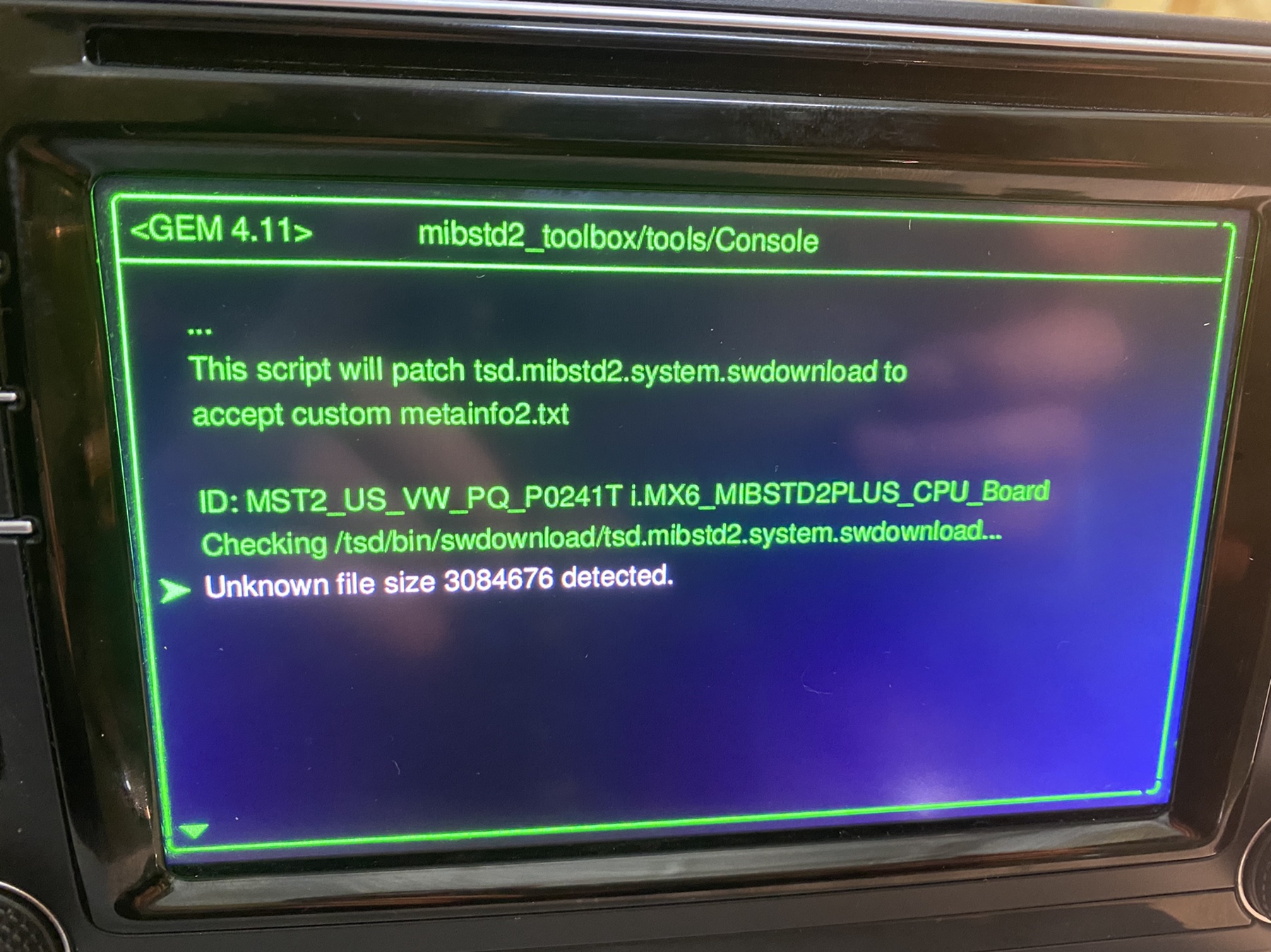 PLACE YOUR SUPPORT DUMPS IN THIS ISSUE! · Issue #93 · olli991/mib-std2-pq-zr-toolbox · GitHub