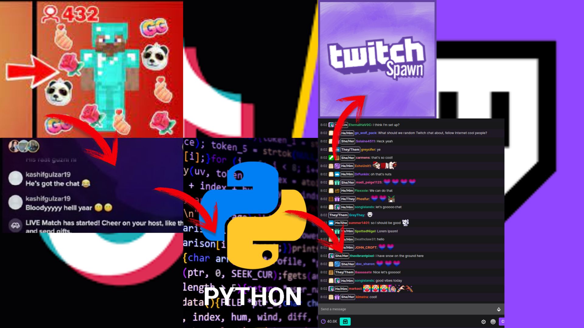 GitHub - nglmercer/tiktoklive: este es un programa que guarda los mensajes y que luego lo envia ...