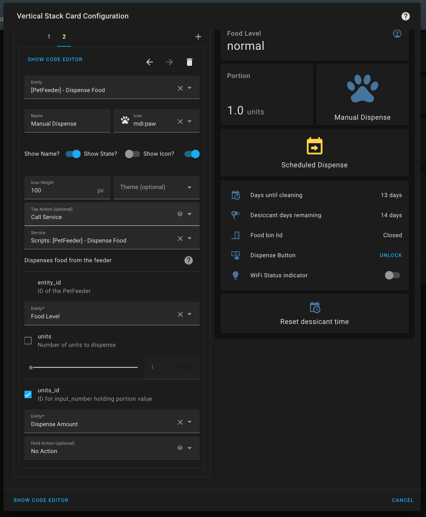 宠物喂食机(mmgg.feeder.petfeeder)不可用 · Issue #596 · al-one/hass-xiaomi-miot · GitHub