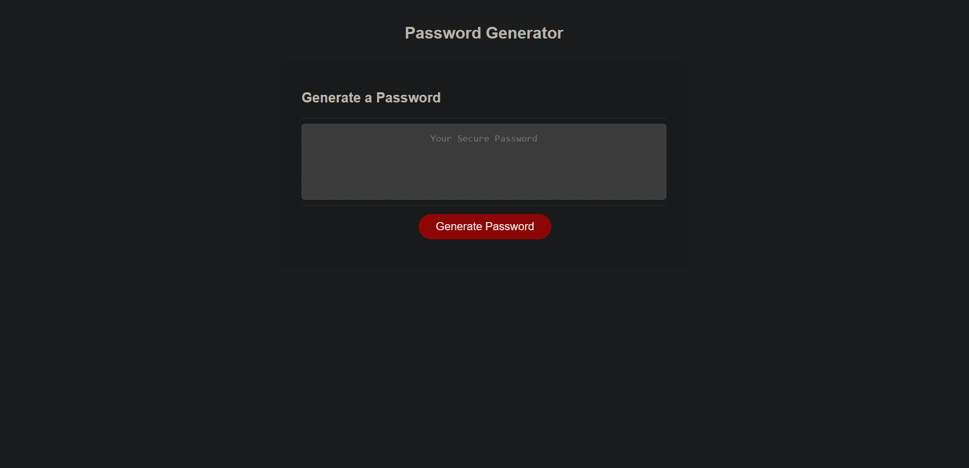 GitHub - sammyyi34/Random-password-generator