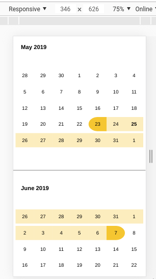 Allow User To Select Start Date From Any Of The Two Months In Date Range · Issue 1751