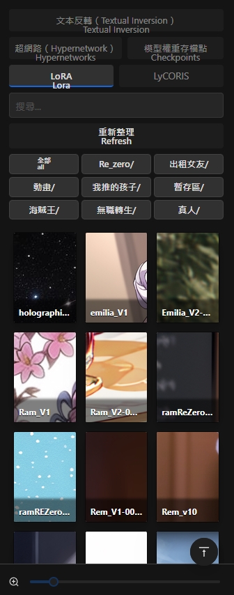[Bug] ExtraNetwork sidebar的縮圖顯示不正常 · Issue #136 · lobehub/sd-webui-lobe-theme · GitHub