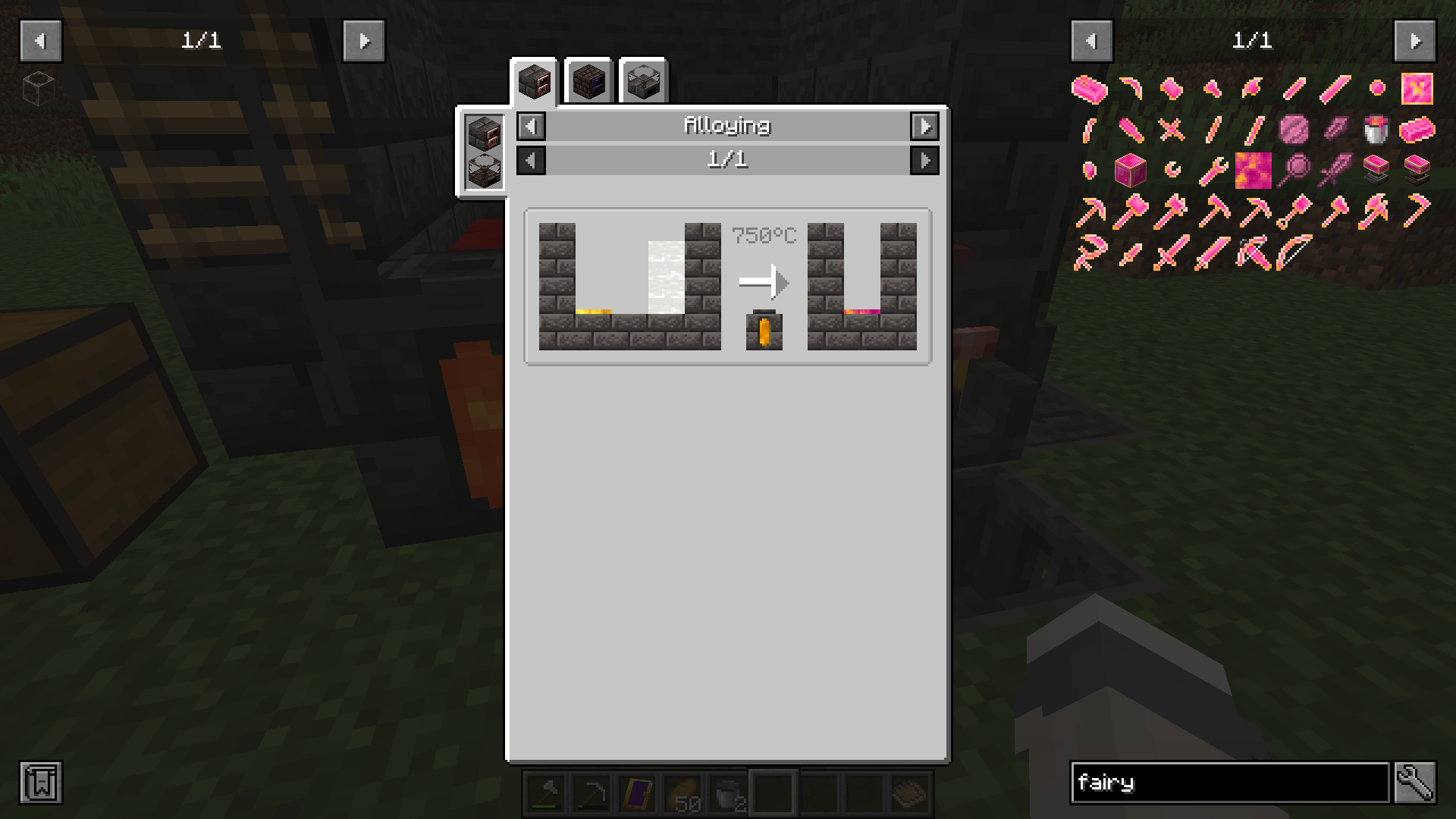 Fairy Unable To Alloy [materialis And Tinkers ] Potential Jei Issue · Issue 5140