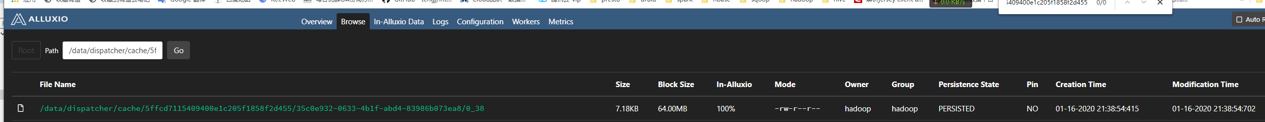 ttl checker exception · Issue #10903 · Alluxio/alluxio · GitHub