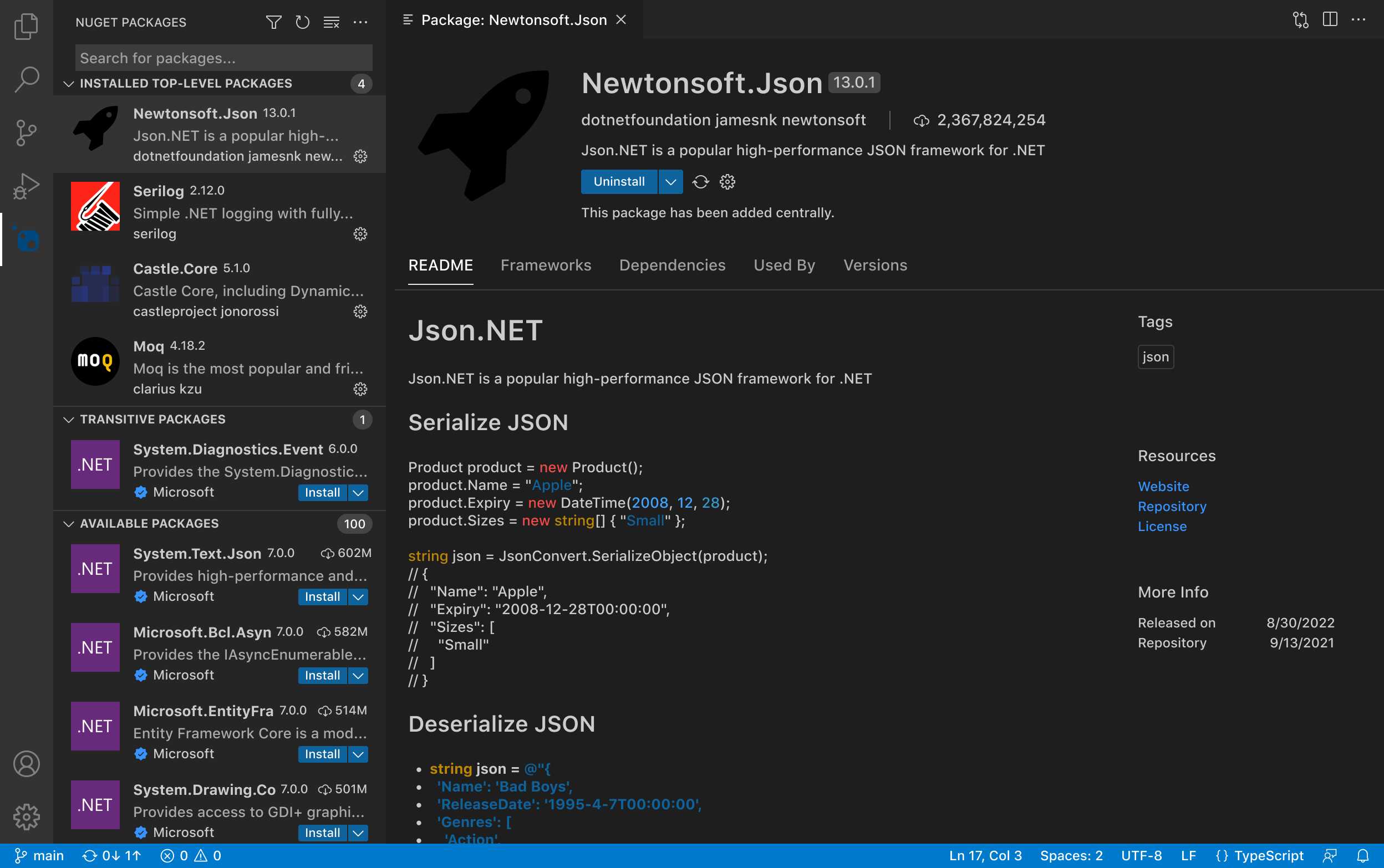 [suggestion] Add Nuget Package Reference Management To C Dev Kit Too · Issue 62 · Microsoft