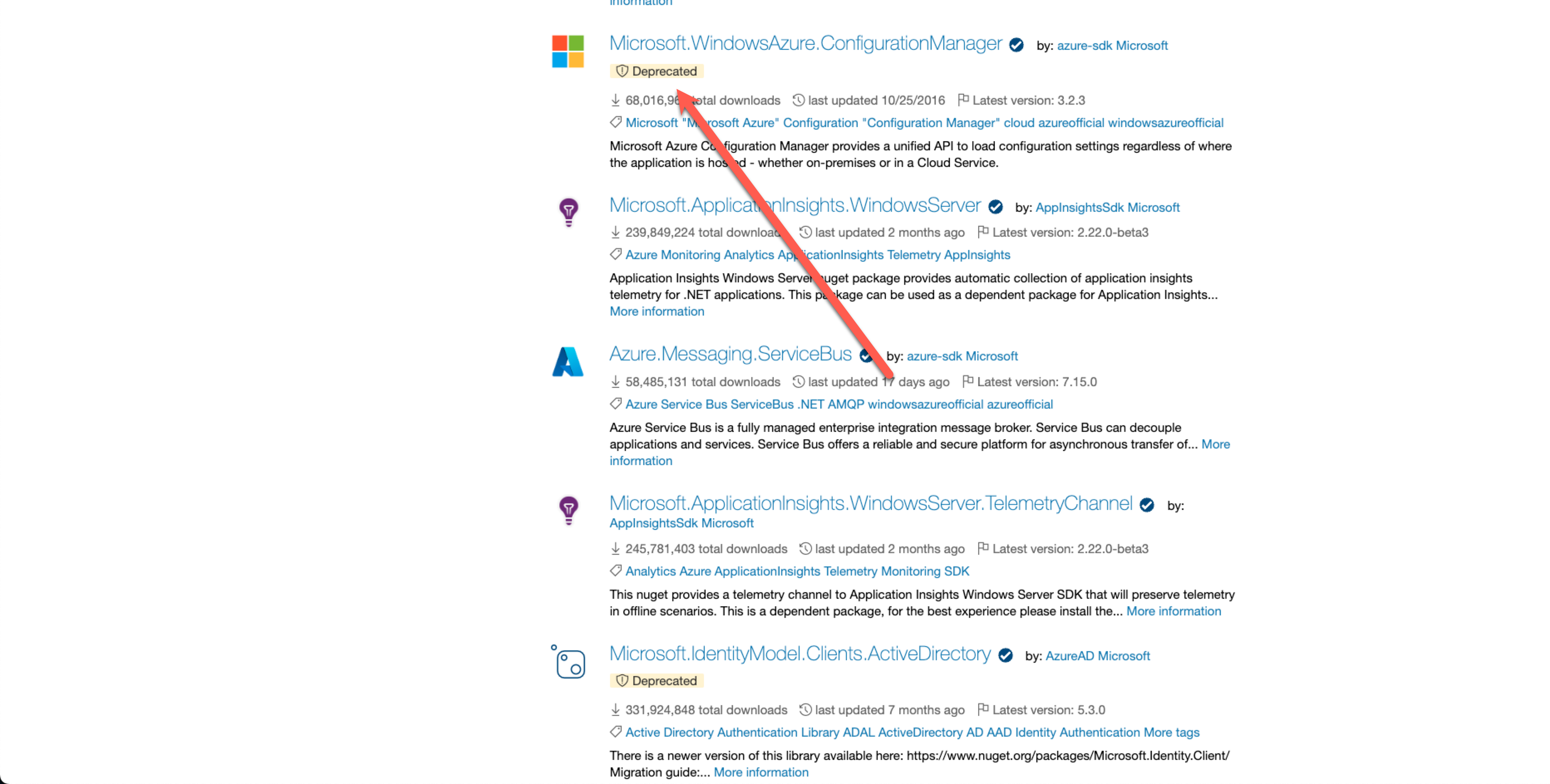 Show Vulnerability Deprecation Badges On Packages In The Details Tab Of The Pm Ui · Issue 12506