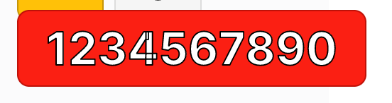 Using Inter font family and adding a -webkit-text-stroke style breaks a text (specifically ...