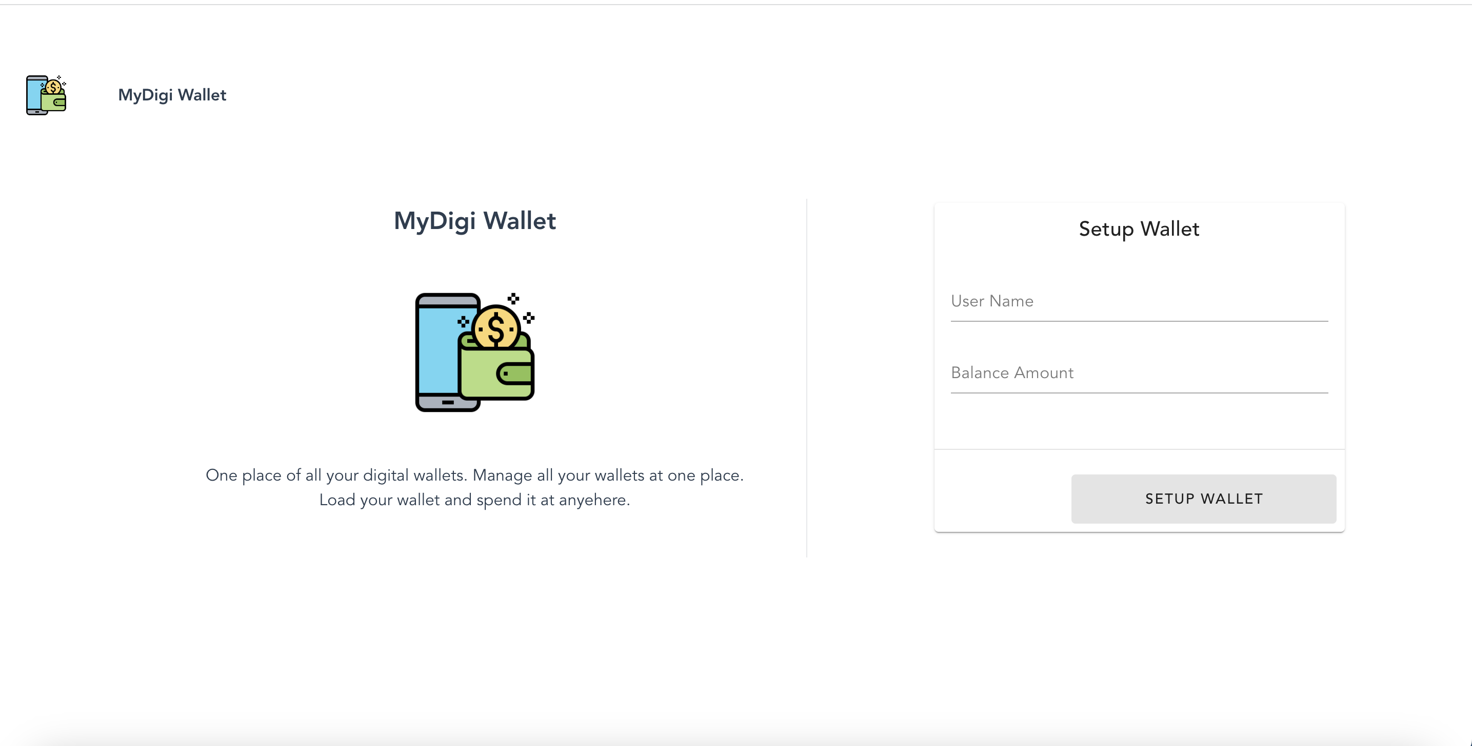 GitHub - naval240221/mydigiwallet: Simple Wallet Application