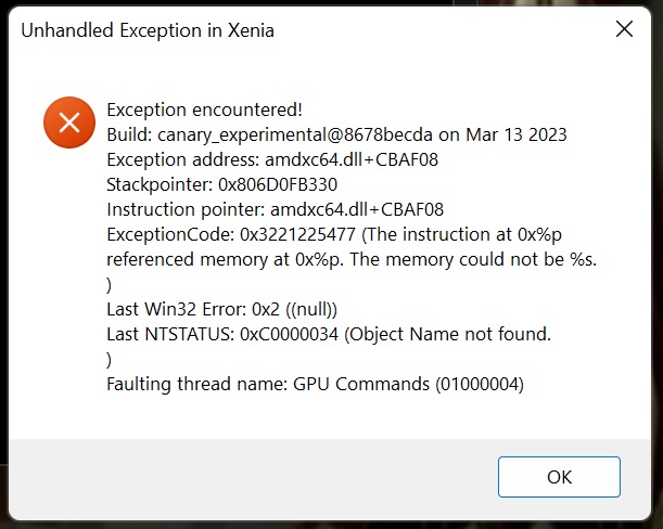 4D5307FA - Lost Odyssey · Issue #42 · xenia-canary/issue-dumpster · GitHub
