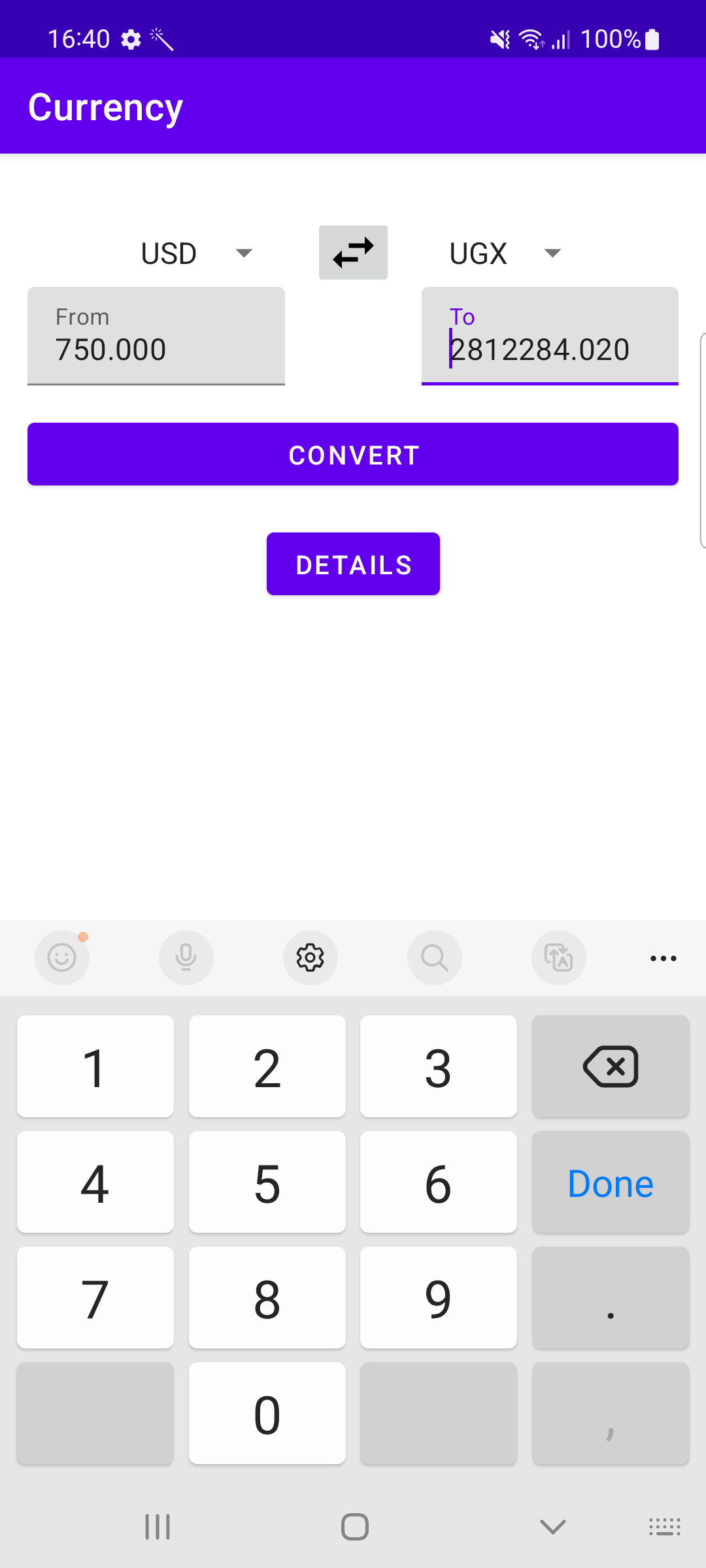 GitHub - johnseremba/currency: A currency conversion app