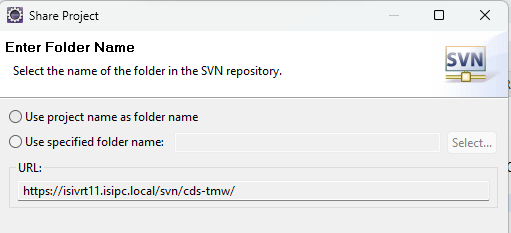 Share project: new repository location ignored · Issue #281 · subclipse/subclipse · GitHub