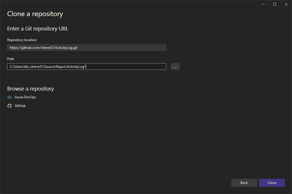 GitHub - cherre31/ActivityLog: ActivityLog Web Application that allows the user to create an ...
