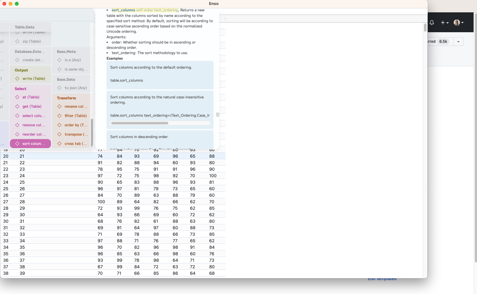 When showing fullscreen visualization and typing, the Graph Operations are performed in the ...
