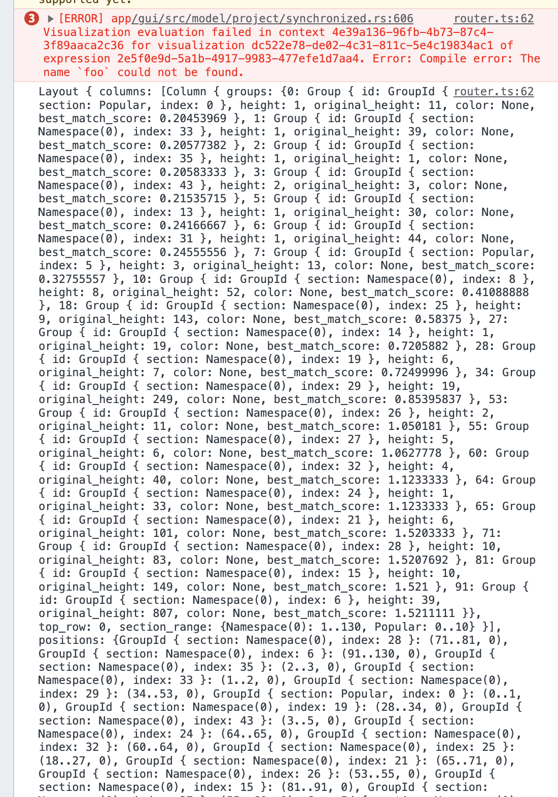 Debug Info Left In The Console · Issue 7308 · Enso Orgenso · Github 