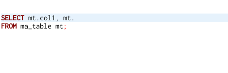 Autocompletion doubles table alias · Issue #17739 · dbeaver/dbeaver · GitHub