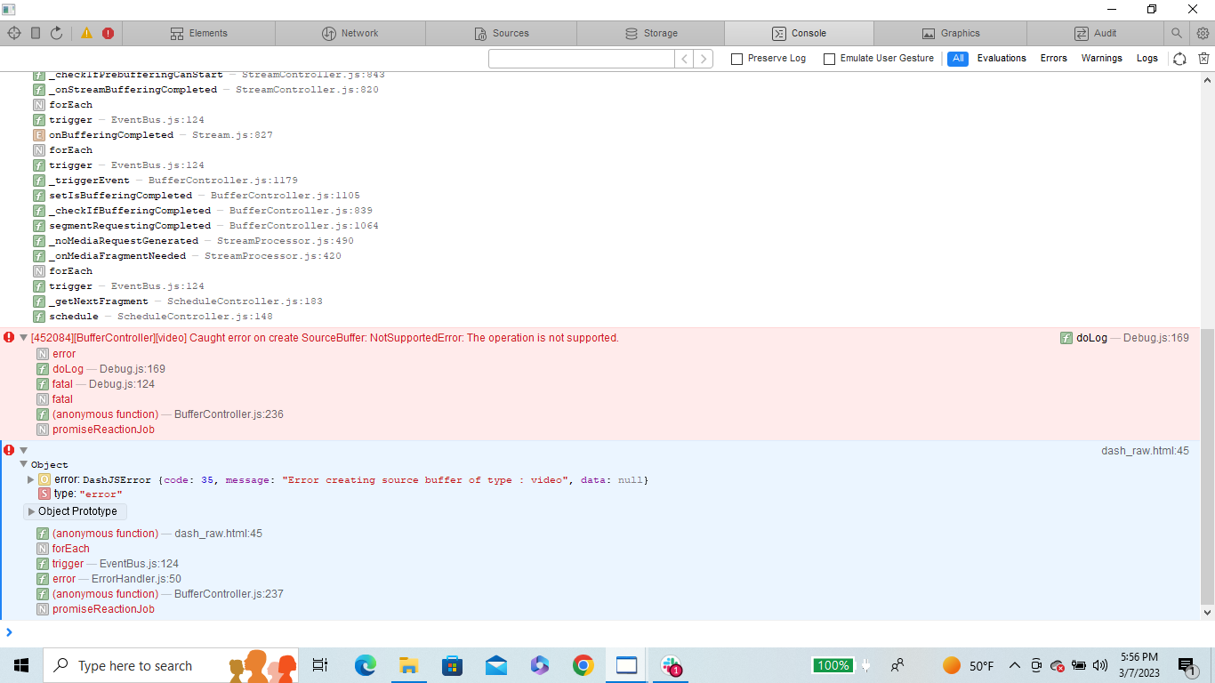 changeType() is Not Fully Implemented on Sony PS5 · Issue #4148 · Dash-Industry-Forum/dash.js ...