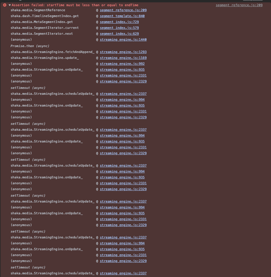 [Paramount] Player Fails To Successfully Transition From Content To Ad Period · Issue #5826 ...