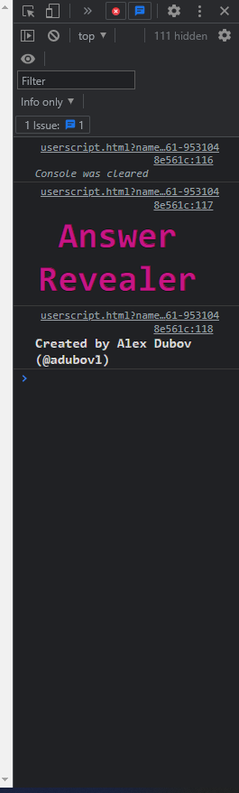 Script Loading but answers are not showing up · Issue #21 · adubov1 ...
