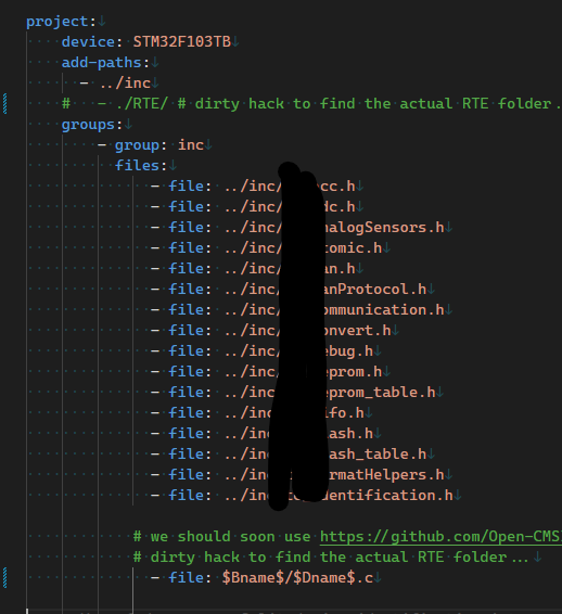 Access Sequence for RTE folder · Issue #409 · Open-CMSIS-Pack/devtools · GitHub
