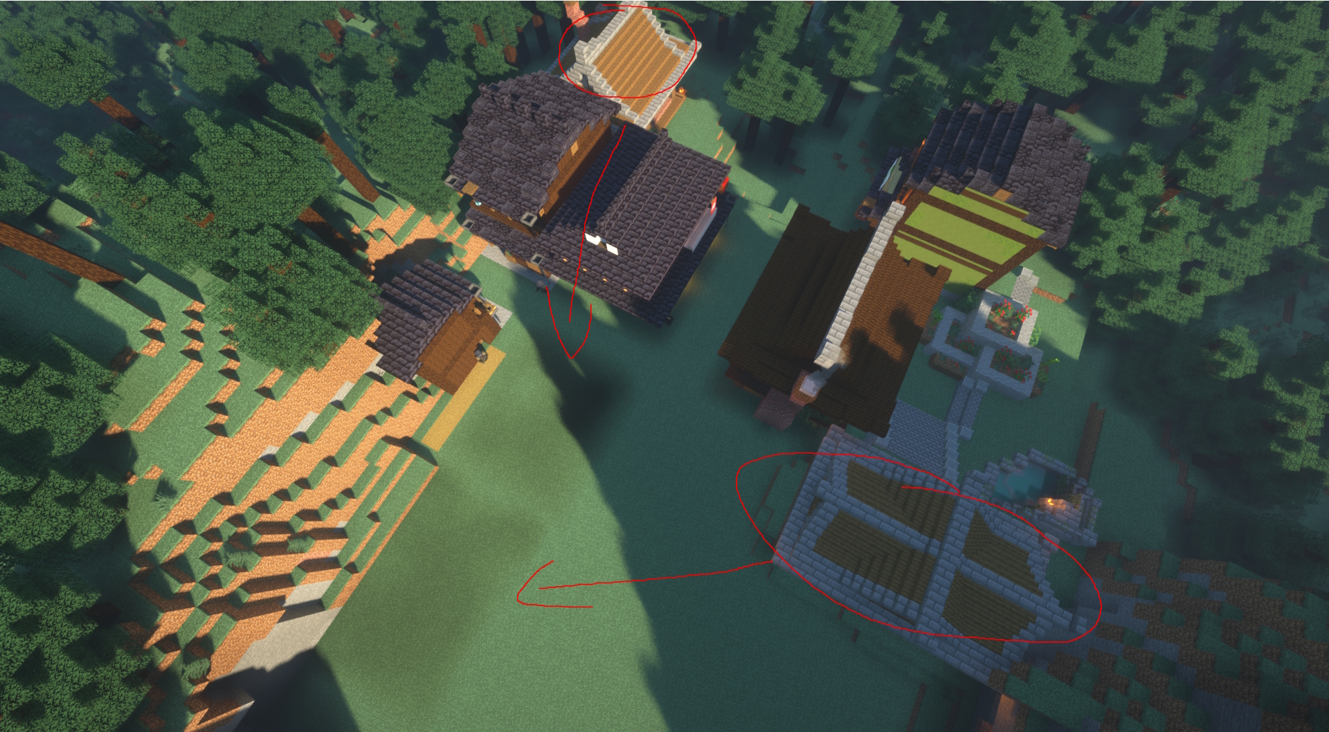 Bug Report Weird Building Bug · Issue 889 · Amulet Teamamulet Map