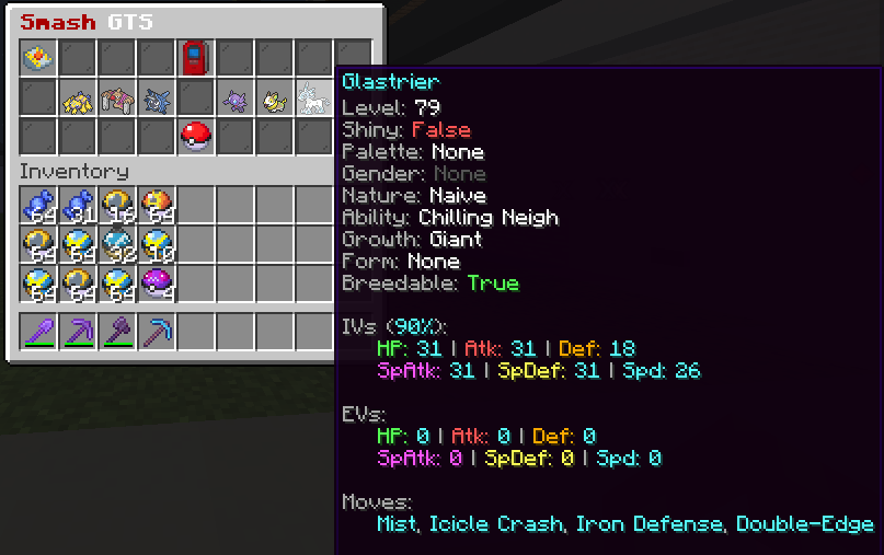 Showing a pokemon is breedable when it isn't on /sts or /wt · Issue ...