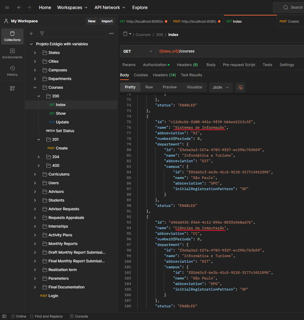 Course - Não existe filtro alfabético na listagem/index · Issue #150 · ifspcodelab/gestao ...