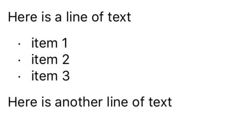 How to reduce line spacing in bullet list · Issue #63 · iamacup/react-native-markdown-display ...