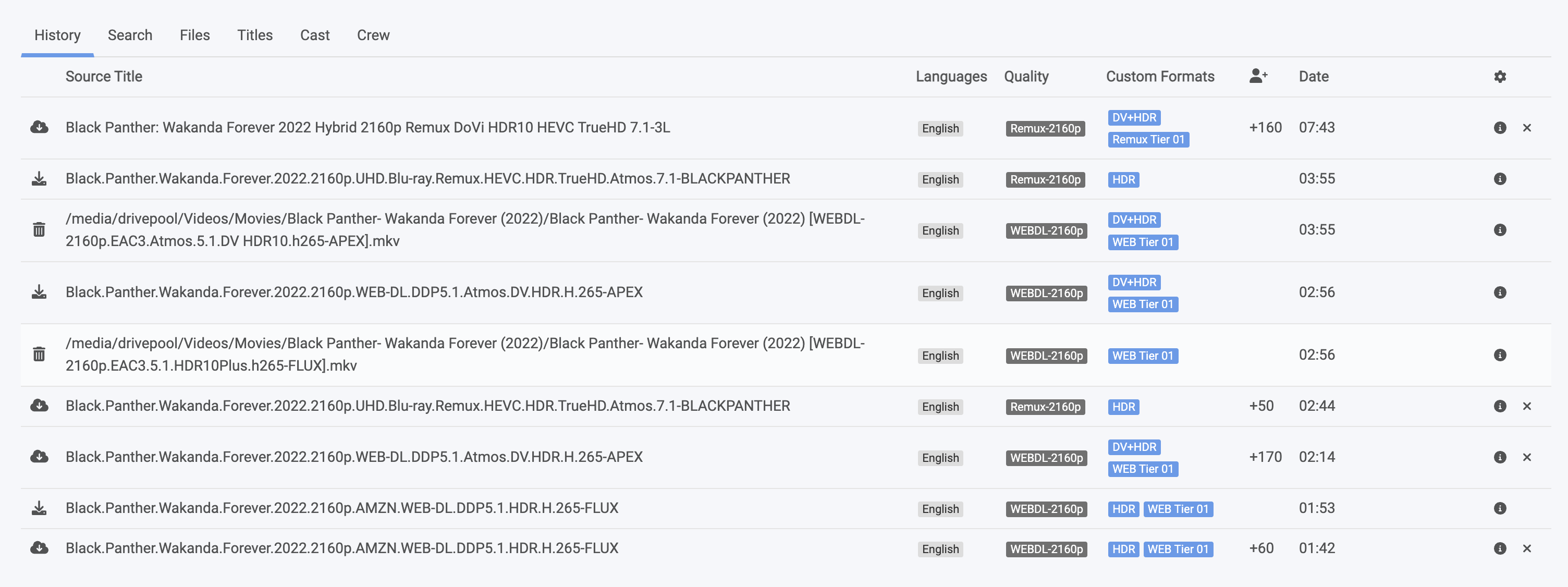 Custom Format upgrade does not respect Quality Cutoff in Po · Issue #8041 · Radarr/Radarr · GitHub