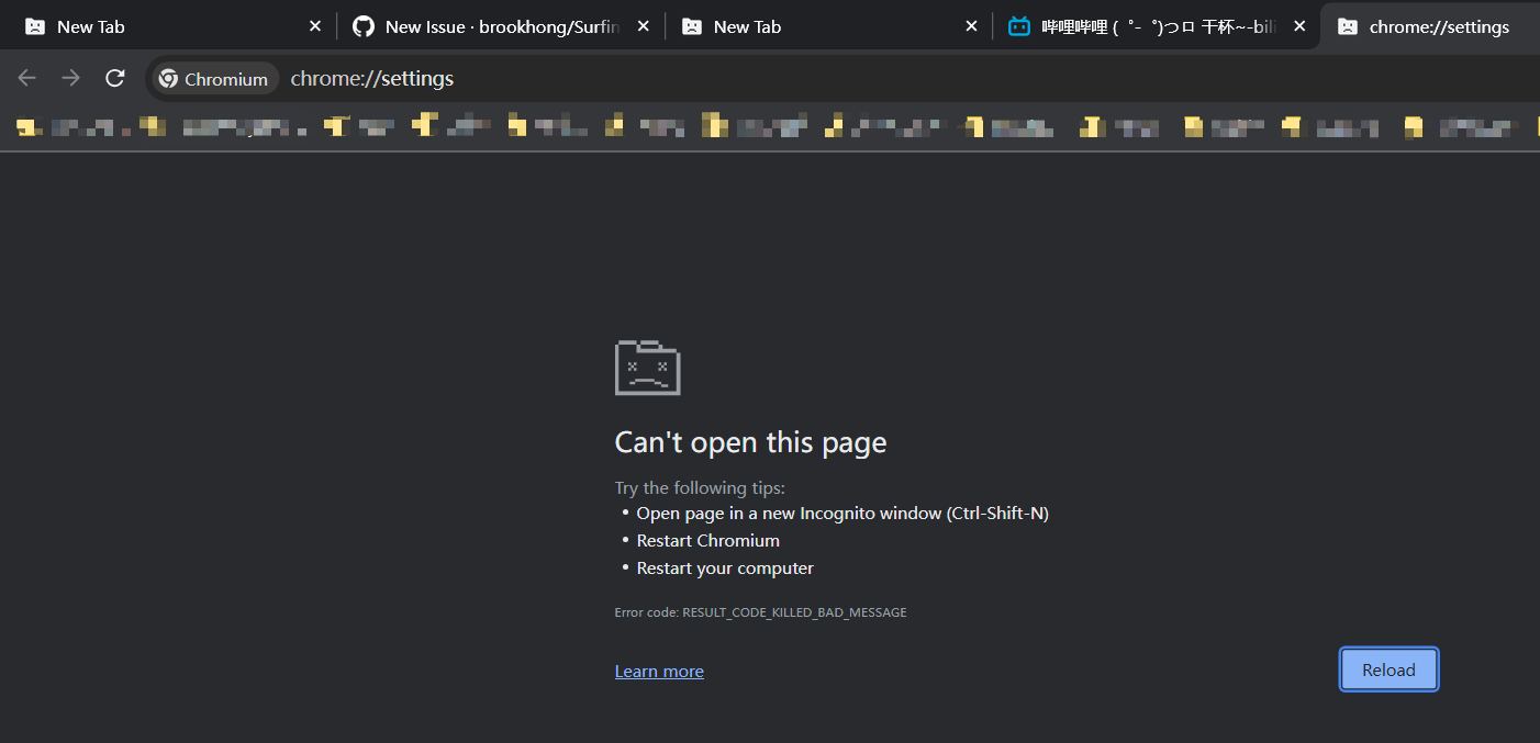 brookhong的chromium 117.0.5938.149版本异常 · Issue #2049 · brookhong ...