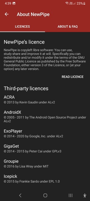 Is it violate GPLv3 policy? · Issue #10010 · TeamNewPipe/NewPipe · GitHub