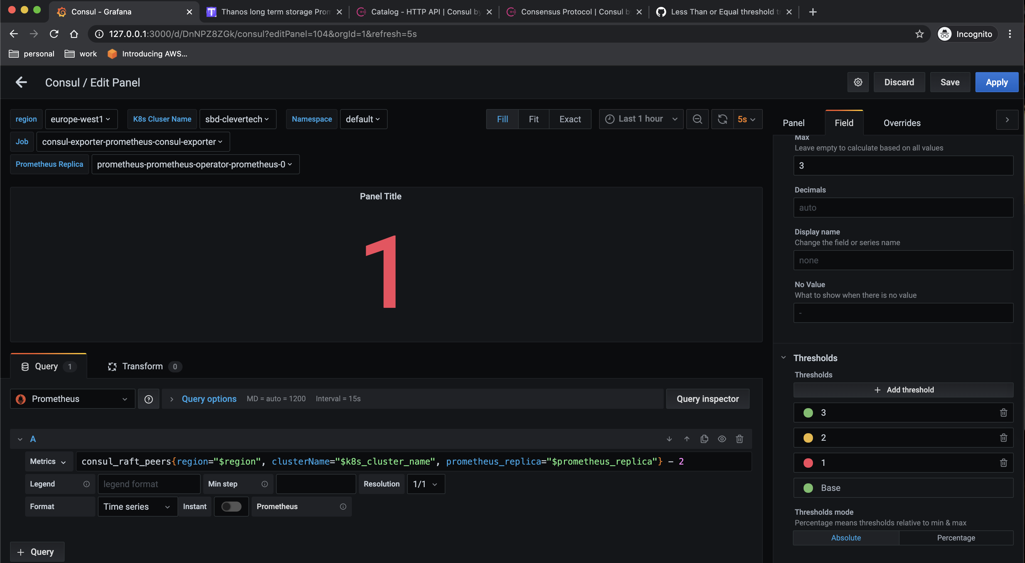 Less Than or Equal threshold triggers · Issue #46 · grafana/grafana-polystat-panel · GitHub
