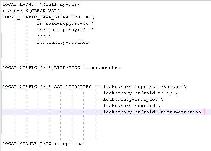 How to add leakcanary into my Android.mk ? · Issue #1149 · square ...