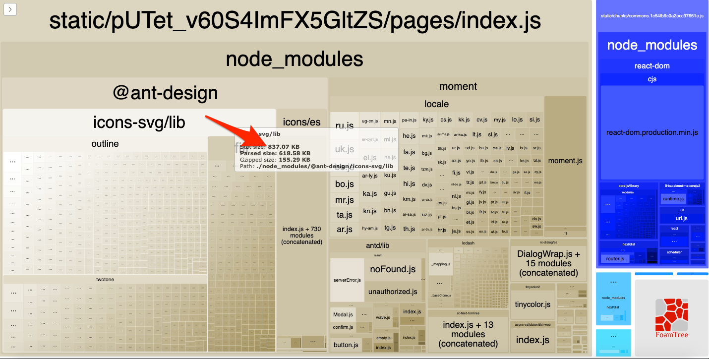 Tree shaking seems to be broken in antd example · Issue #9141 · vercel/next.js · GitHub