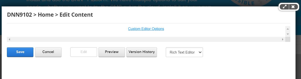 Html Editor Cannot Switch Between Preview And Edit Mode · Issue 5192 · Dnnsoftware Dnn
