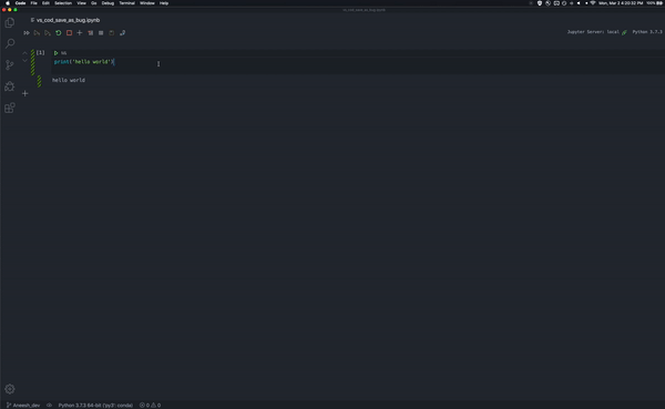 Save as doesn't work when using jupyter notebooks · Issue #10393 ...