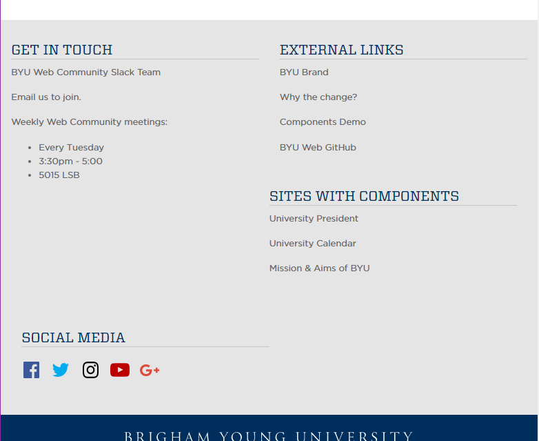 [byu-footer] columns are sometimes not aligned for tablet view · Issue #234 · byuweb/byu-theme ...