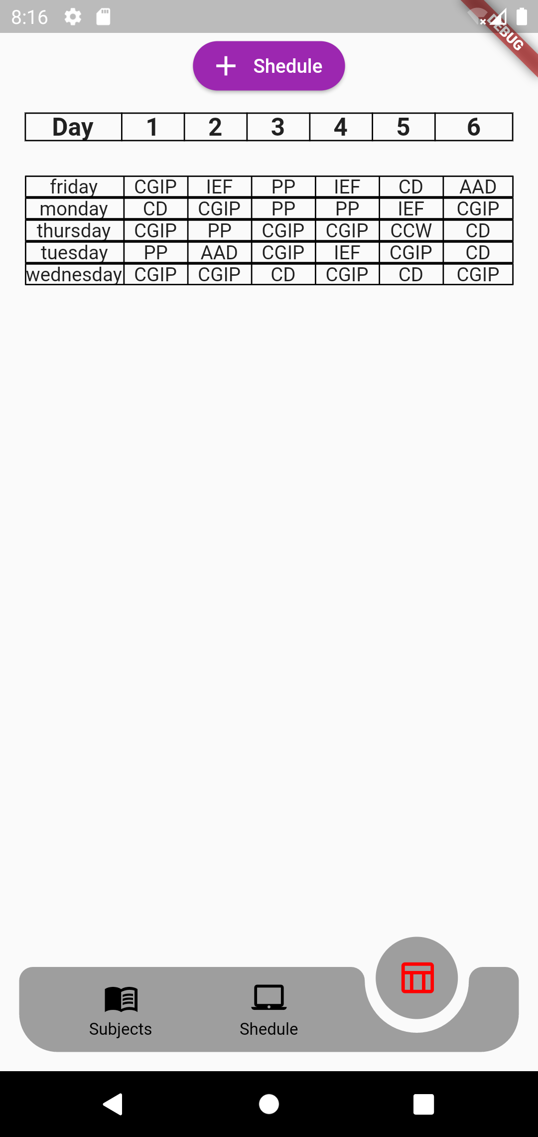 Github Mohammed Sabith C Ktu Timetable