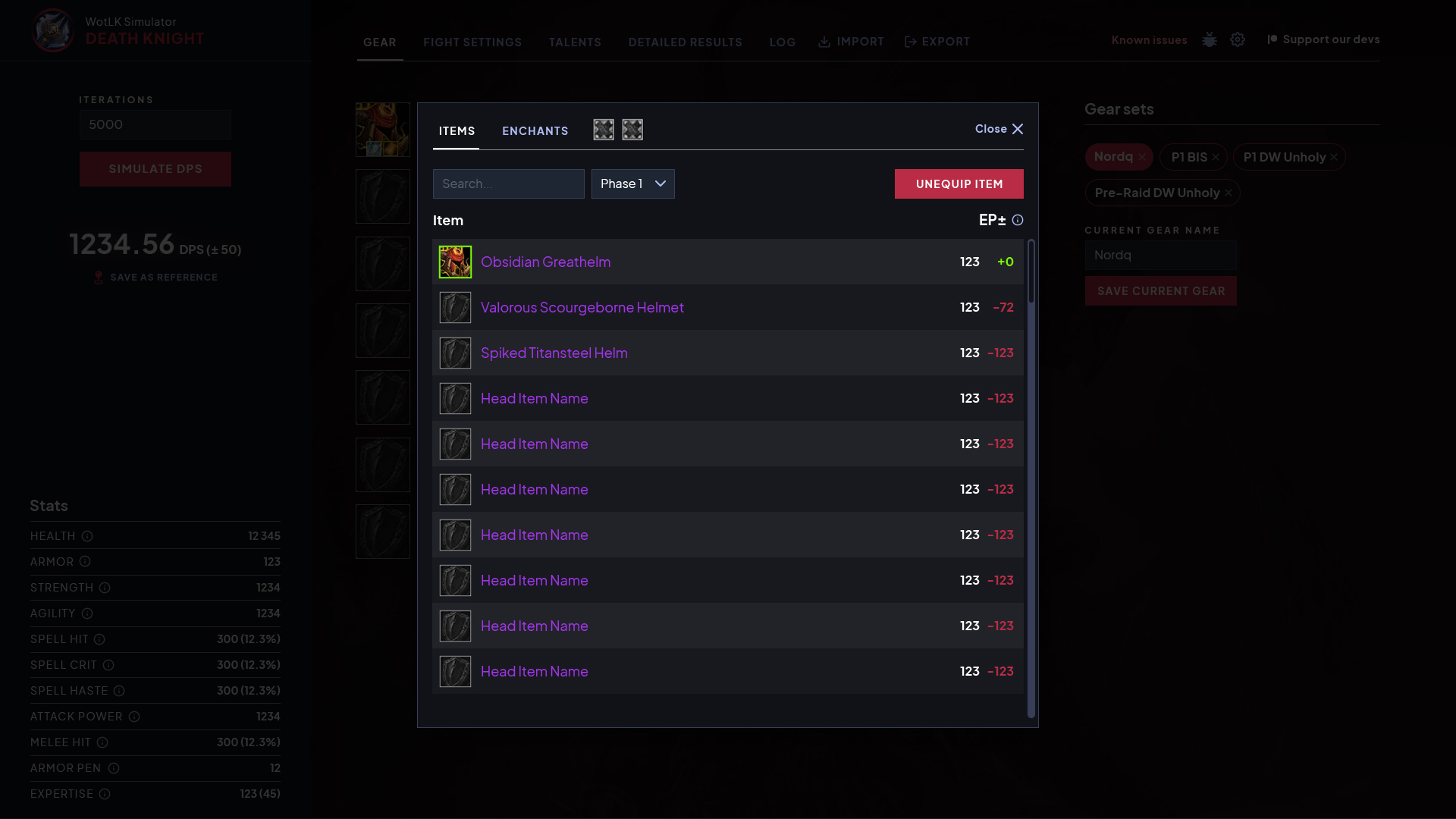 UI: WoWSims v3.0 · Issue #1899 · wowsims/wotlk · GitHub